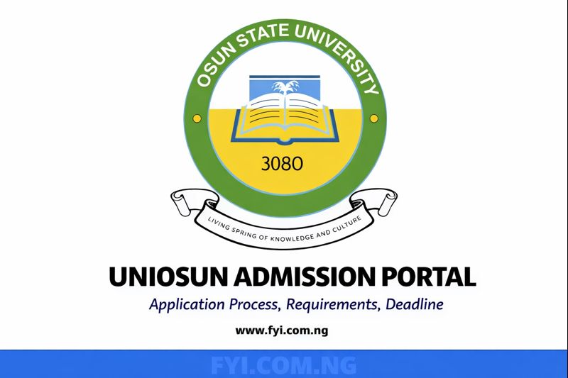 UNIOSUN Admission Portal Login 2026: How To Apply, Check Status ...